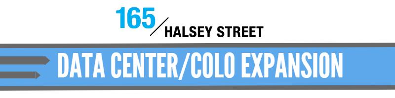 165 Halsey Data Center Expansion Header Image - 165 Halsey Street